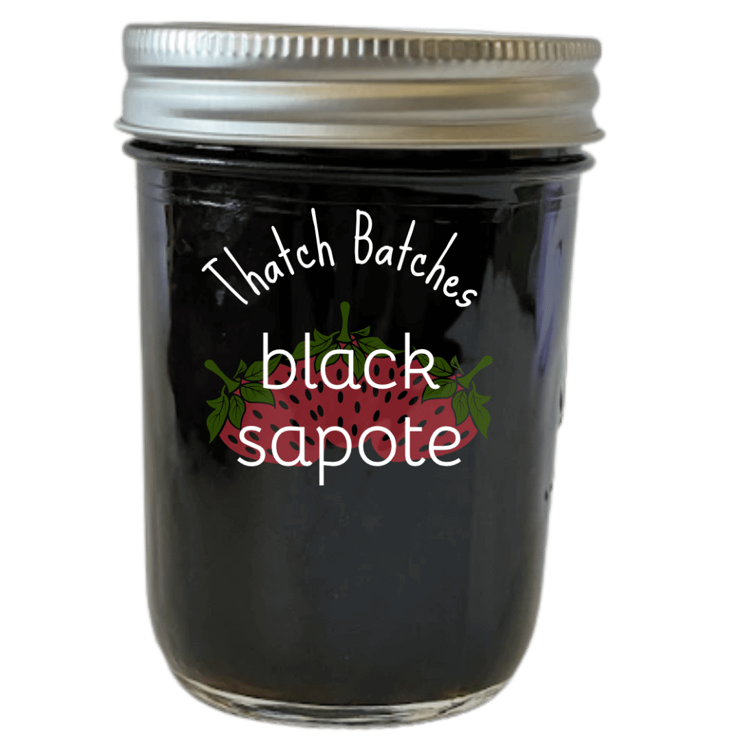 Black Sapote Jam: It's a Fudgy Pudding Disguised as Fruit – thatchbatches